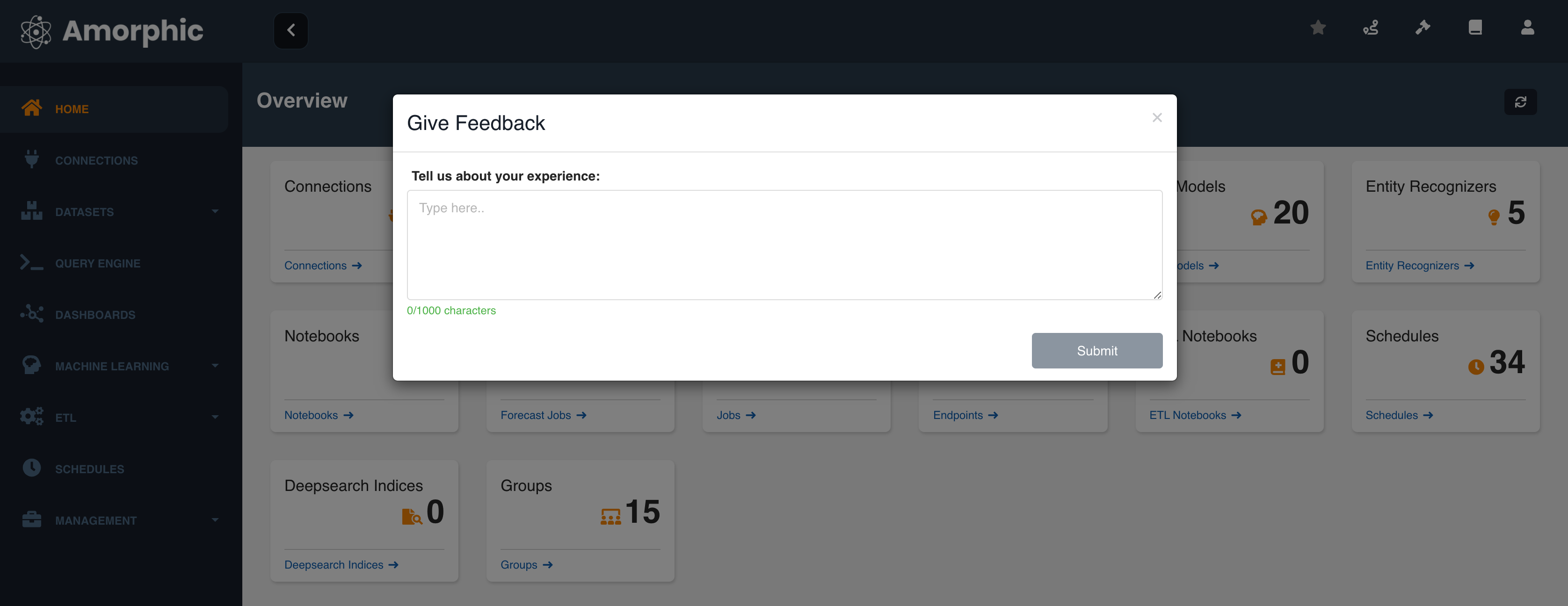 Homepage | Amorphic Docs